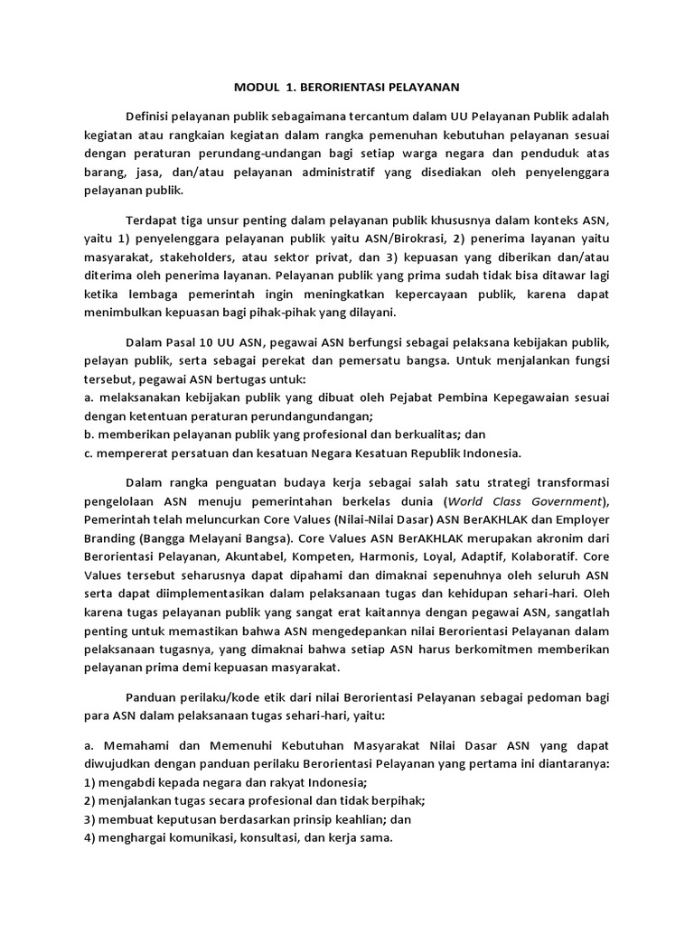 Penjelasan Berakhlak | PDF | Karier & Perkembangan | Pengelolaan Keuangan & Uang
