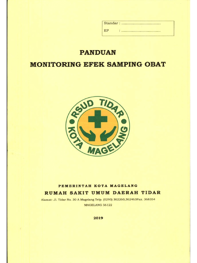 Panduan Monitoring Efek Samping Obat | PDF