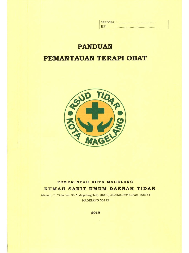 Panduan Pemantauan Terapi Obat | PDF