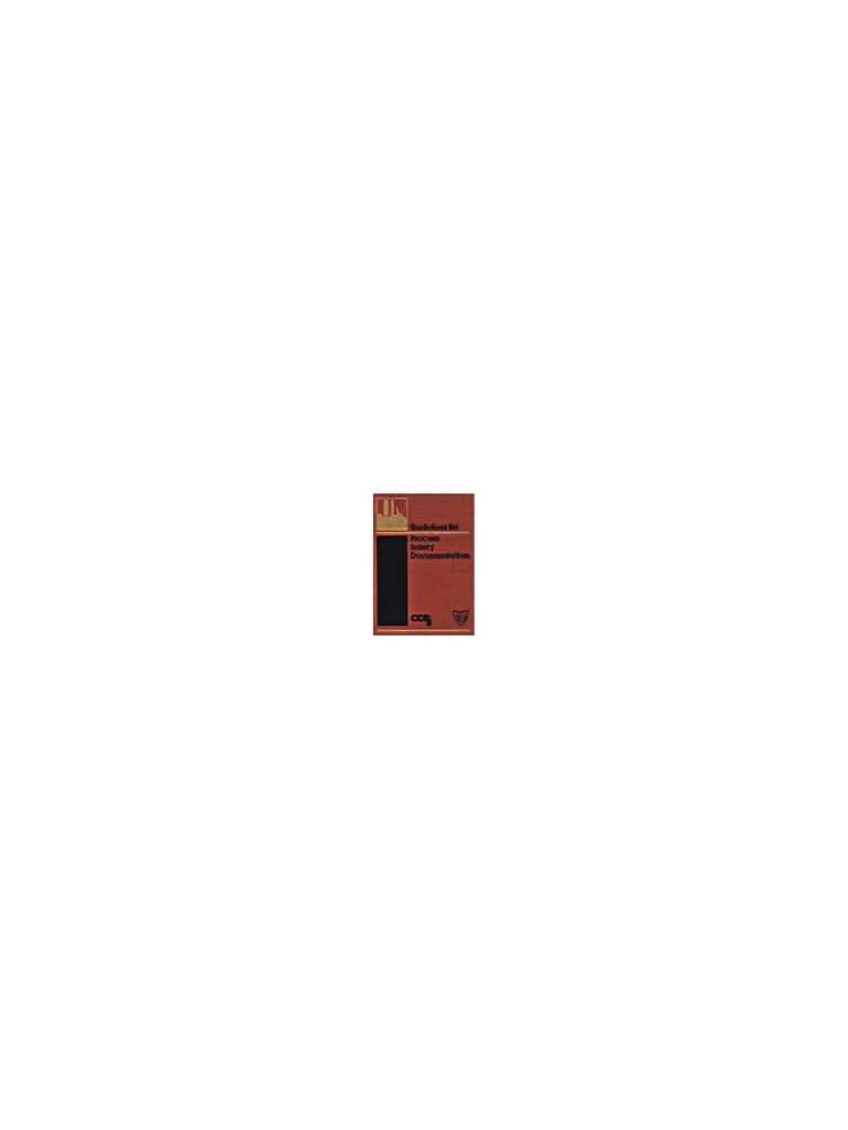 CCPS Process Safety Management Guide | PDF | Records Management ...