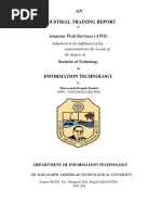 Aws Final Report | PDF | Amazon Web Services | Cloud Computing