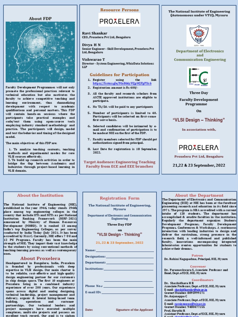Proxelera Workshop Brochure | PDF | Engineering