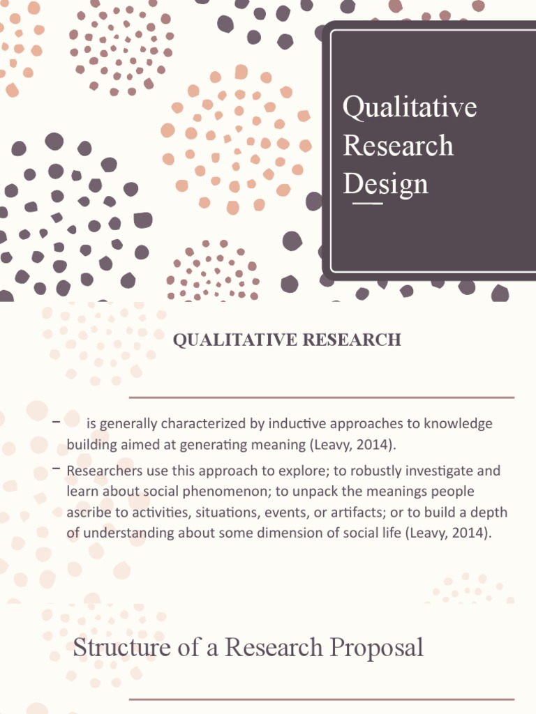 Qualitative Research Design - #5 - Abaigar, Ma. Hannalette | PDF ...