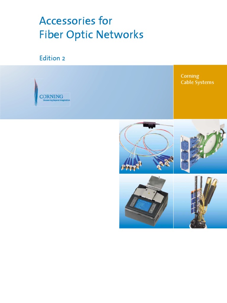 Accessories | PDF | Optical Fiber | Fiber To The X