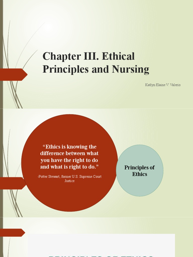 Bioethics Chapter III | PDF | Autonomy | Medical Ethics