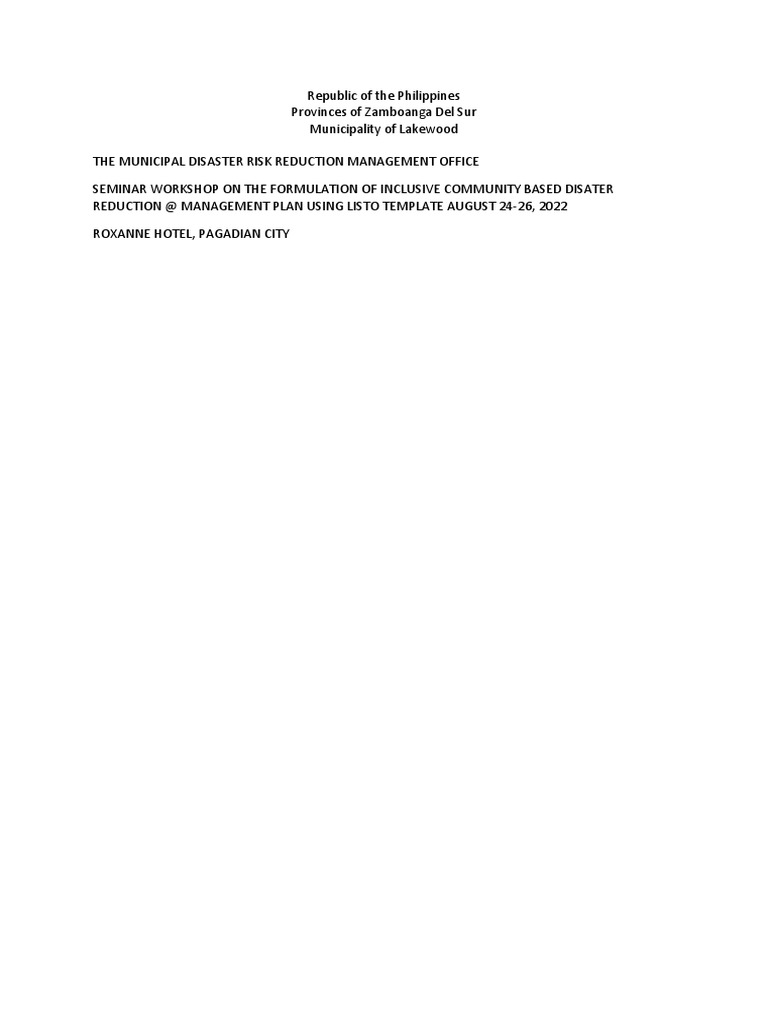Republic of The Philippines | PDF
