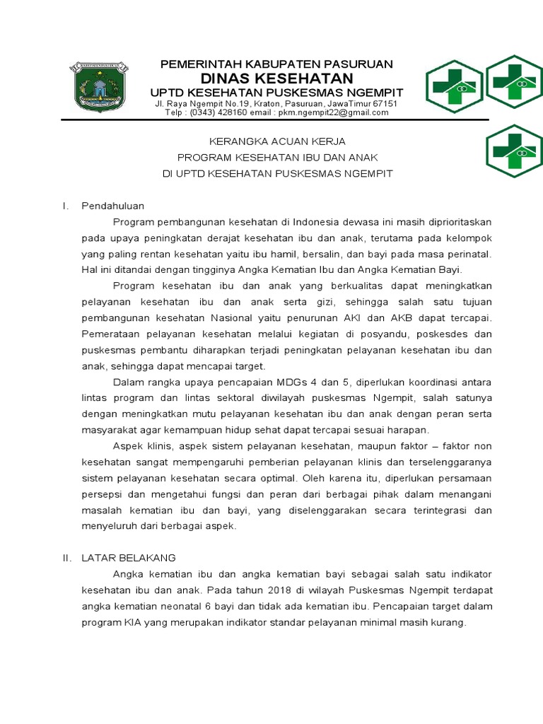 Kak Kesehatan Ibu Anak | PDF