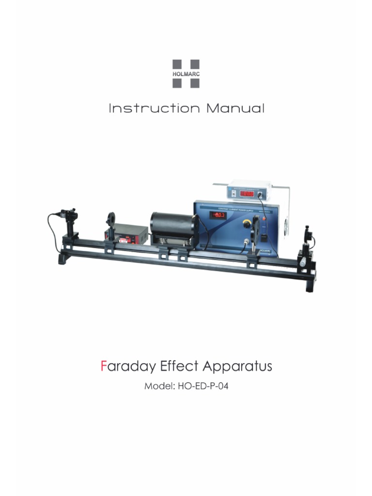 Faraday-Effect-Holmarc | PDF