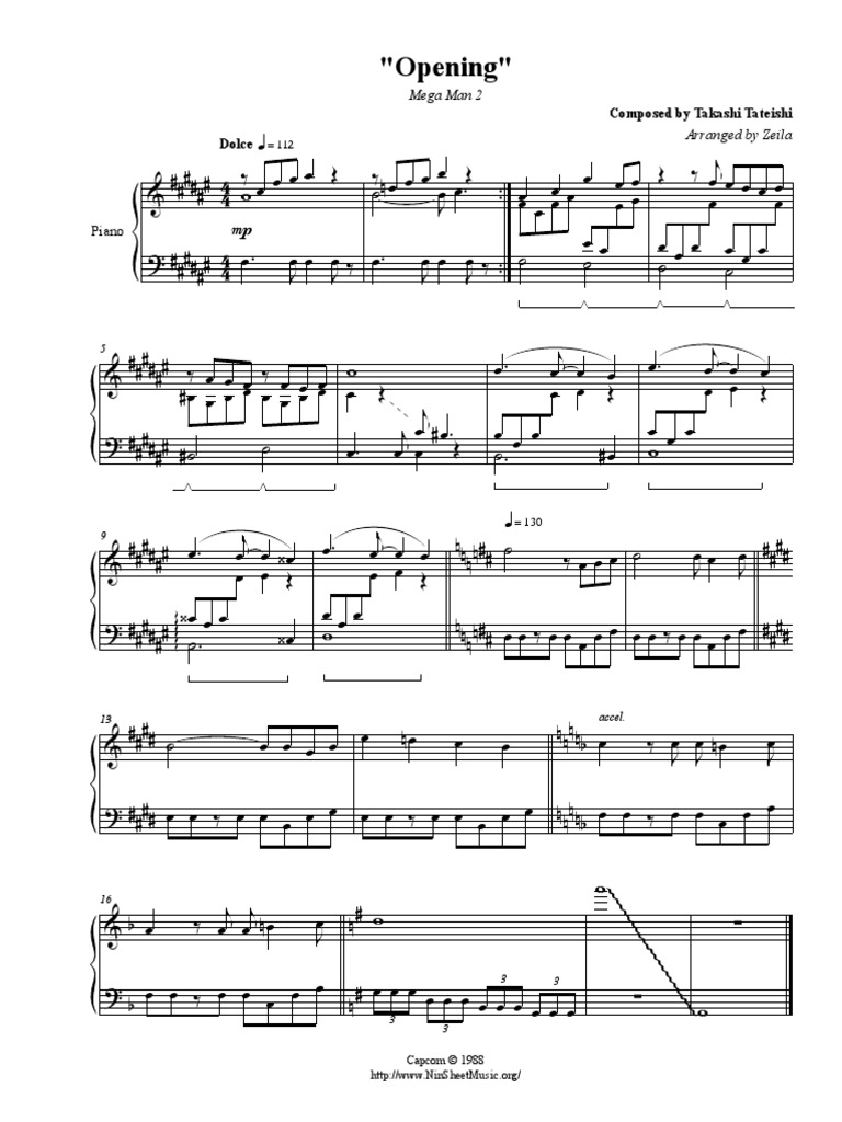 Mega Man 2 - Opening | PDF