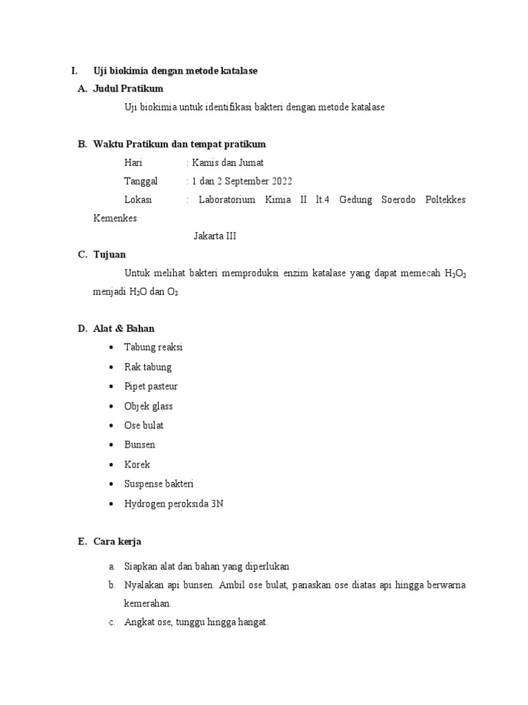 Laprak Uji Biokimia 2 | PDF