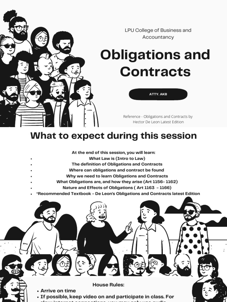 Oblicon Intro to Law - Art 1165 - May 19 (1) (1) | PDF | Law Of Obligations | Precedent