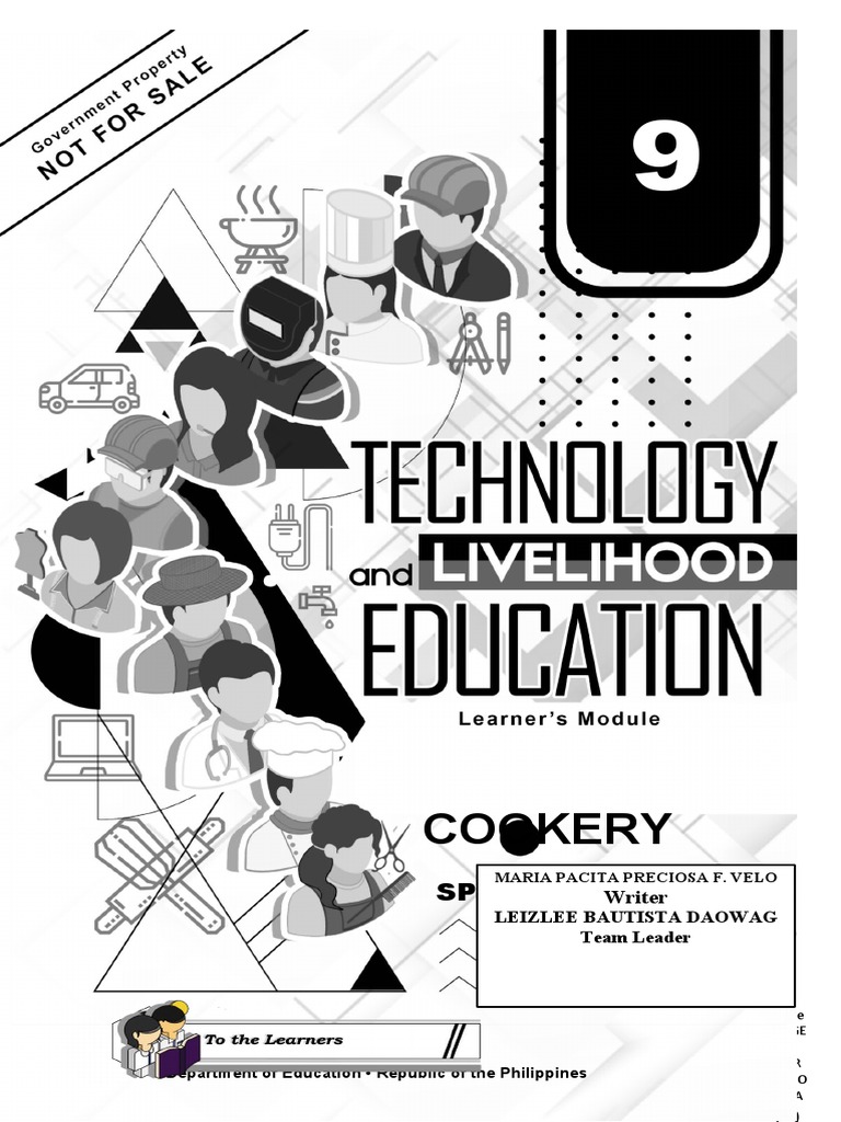 TLE COOKERY G9 Q2 W1 Edited | PDF | Salad | Meal