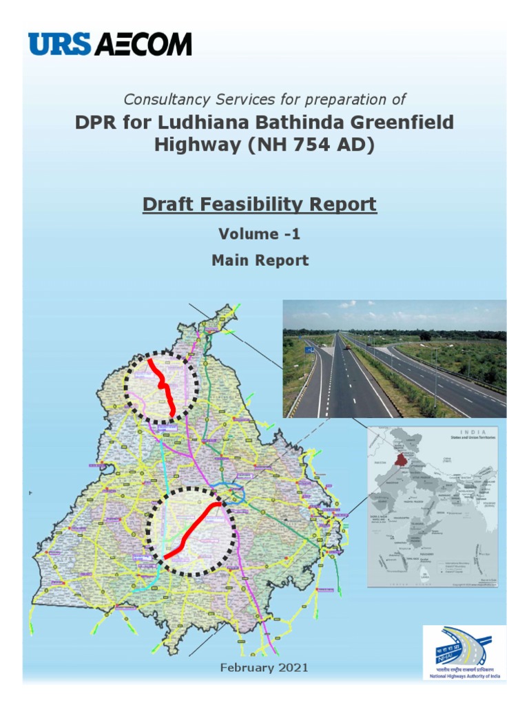 Feasibility Report | Download Free PDF | Road | Environmental Impact ...