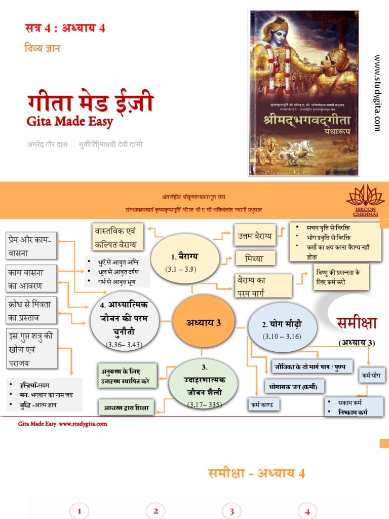 Gita Made Easy Chapter - 4 | PDF