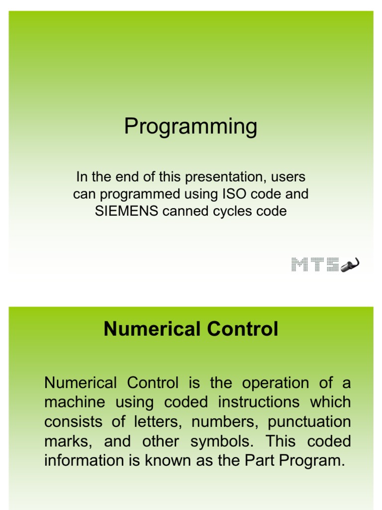 Programming Mill | PDF | Numerical Control | Drilling