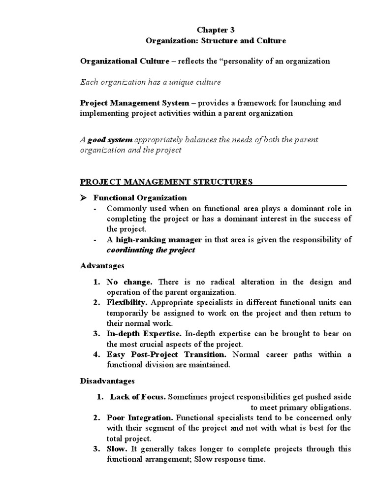 Chapter 3 - Organization Structure and Culture | PDF | Organizational Culture | Behavior