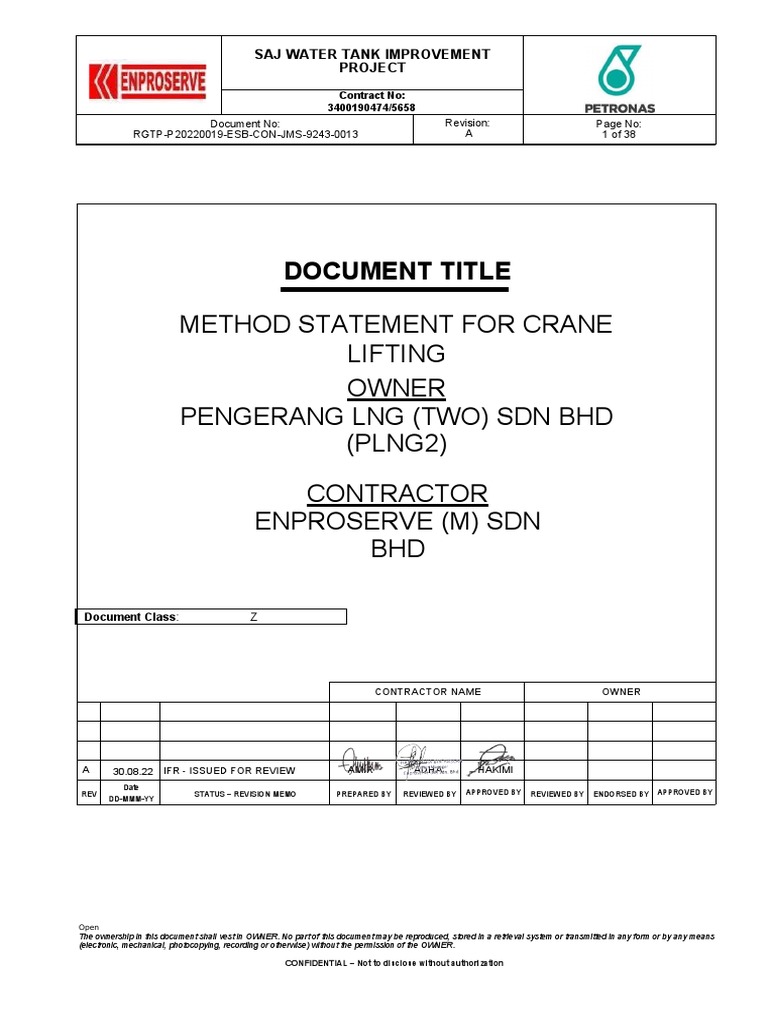 Jms Crane Lifting RGTP p20220019 Esb Con Jms 9243 0013 - A Code 2 | PDF ...