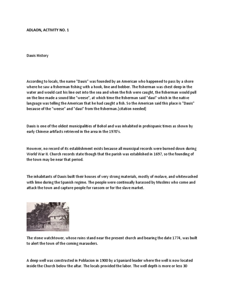 Adlaon, Activity No. 1 | PDF