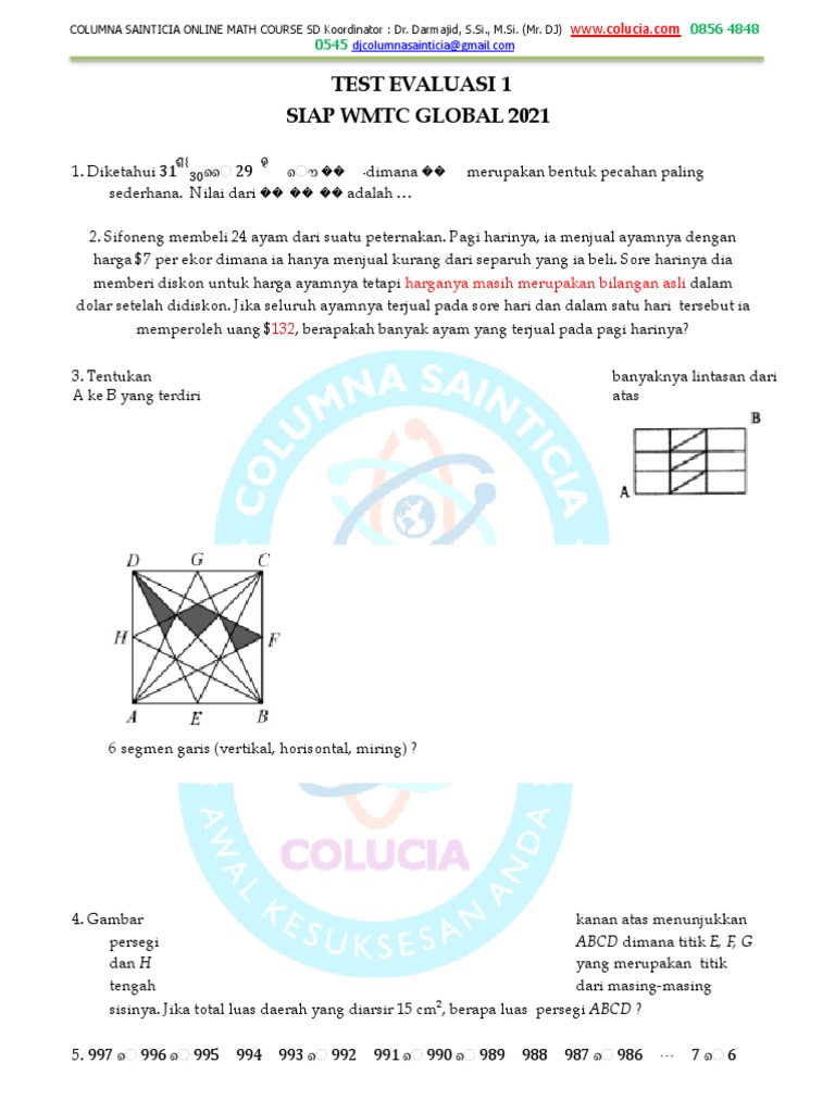 Test 1 WMTC | PDF | Metode & Bahan Ajar