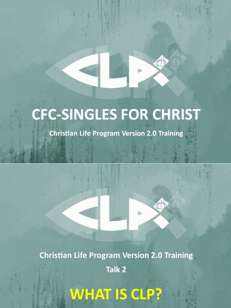 SFC Clpv2 What Is CLP | PDF | Abrahamic Religions | Christian ...