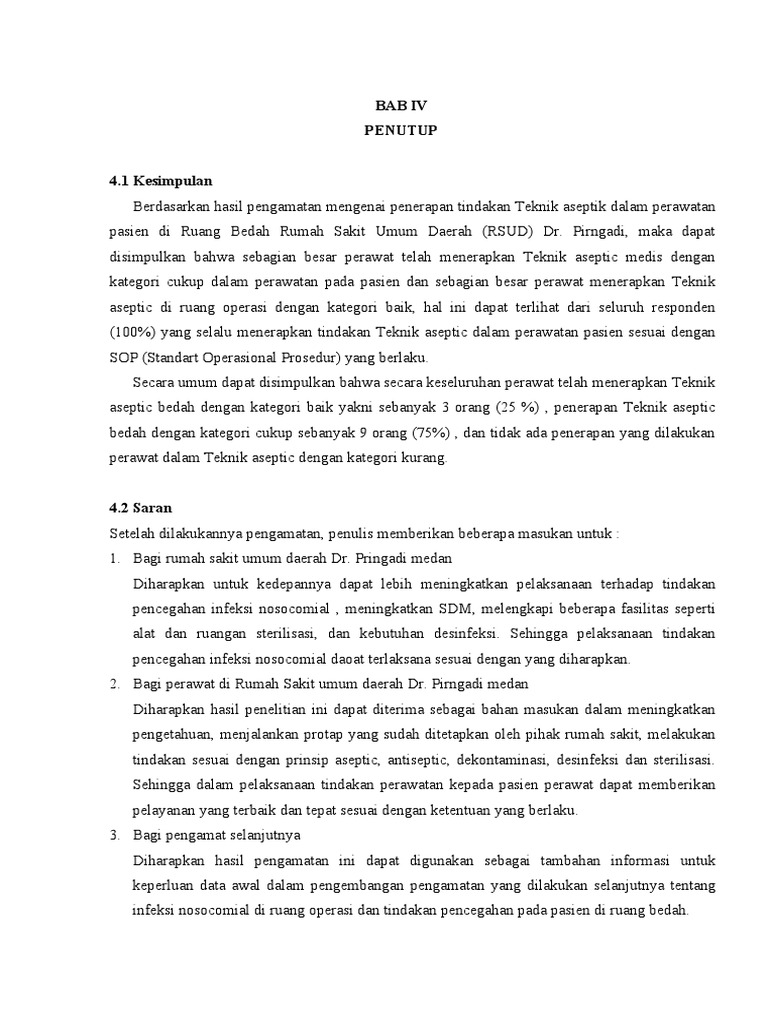 BAB IV Kep. Po1 | PDF | Sains & Matematika