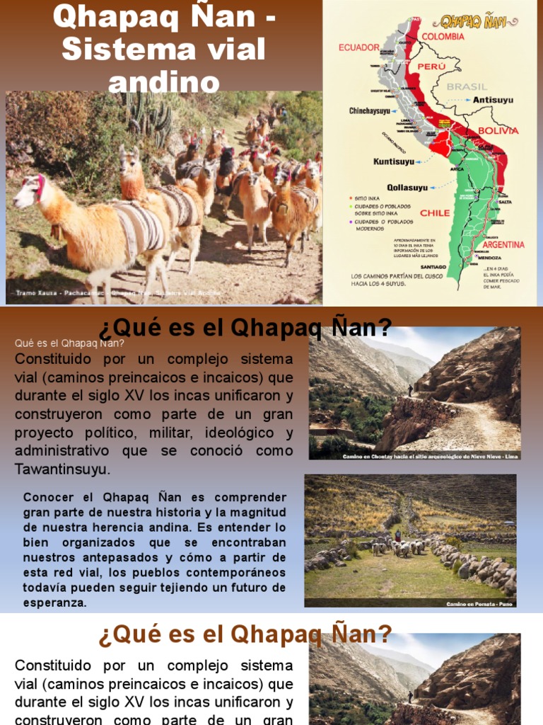 Qhapaq Ñan - Sistema Vial Andino | PDF