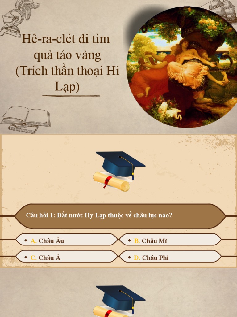 Hê Ra Clét Đi Tìm Táo Vàng | PDF