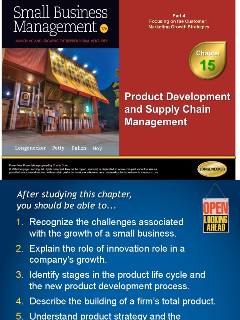 MGMT 206 - Longenecker CHP 15 Product Development and Supply Chain Management | PDF | Brand ...