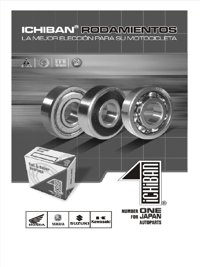 Dokumen - Tips Medidas de Rodamientos para Moto | PDF | Ingeniería de ...