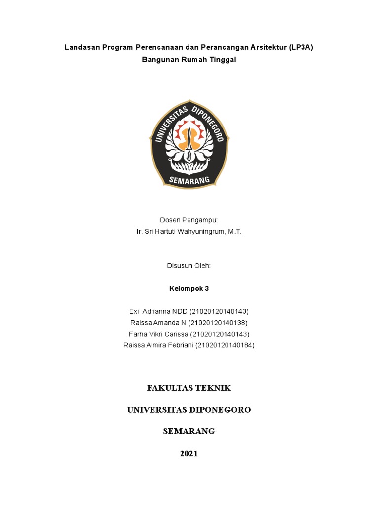 LP3A PA 1 Kelompok 3 | PDF