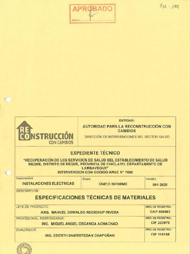 7600 Et Reque T16 | PDF