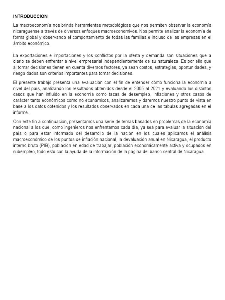 Introduccion 1 | PDF | Producto Interno Bruto | Economias