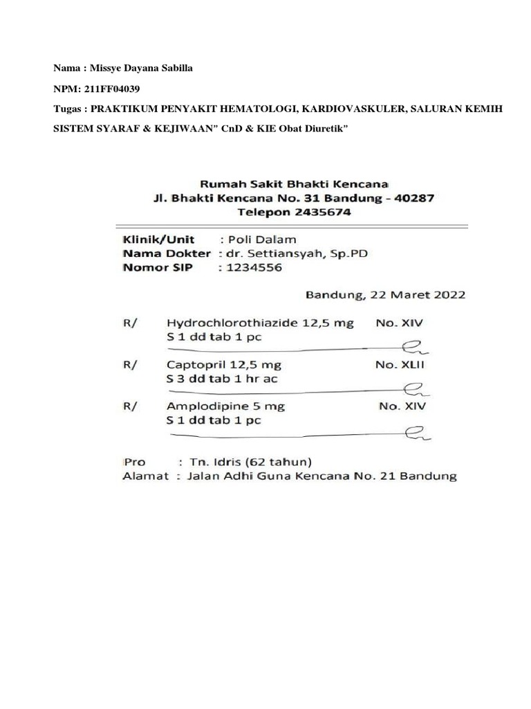 CND & KIE - Kajian Resep | PDF