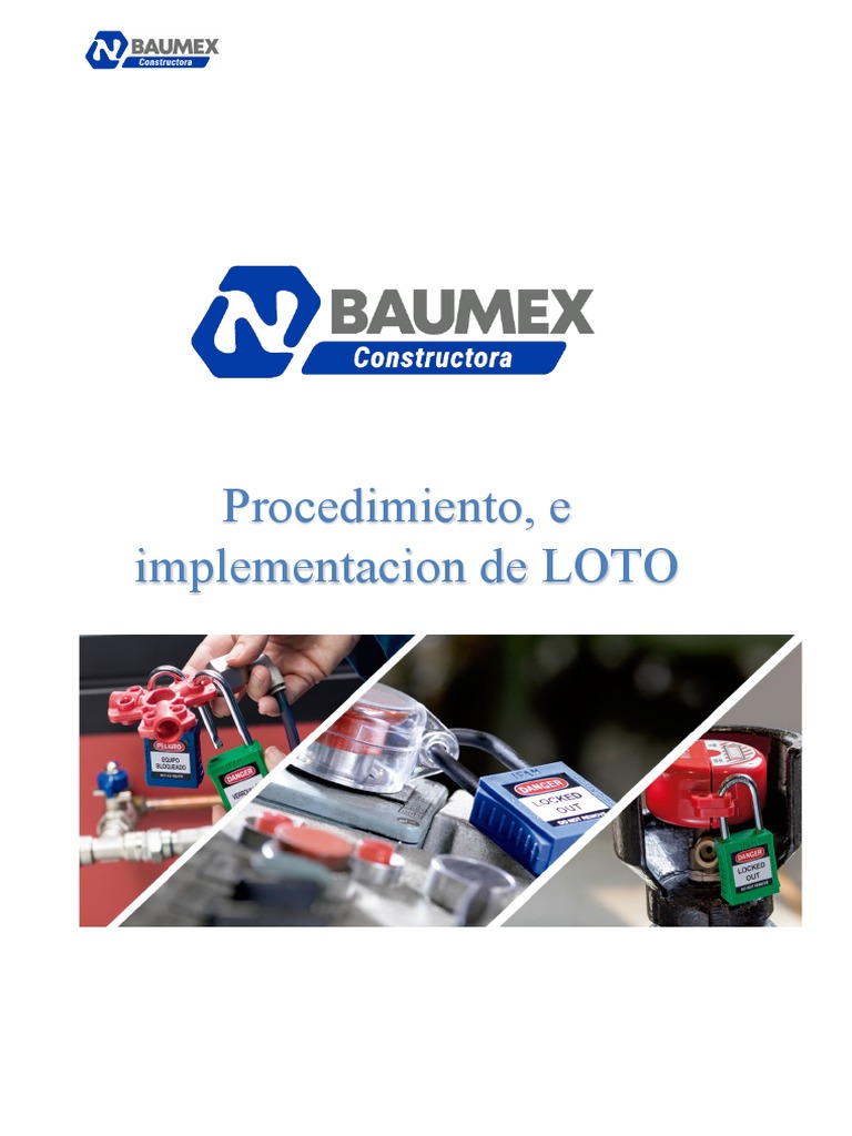 Procedimiento LOTO en 7 Pasos | PDF