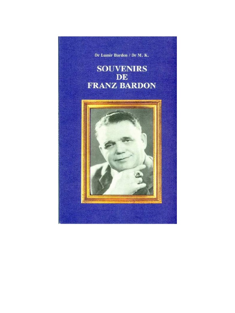 Souvenirs de Franz Bardon et Frabato | PDF | Rose-Croix