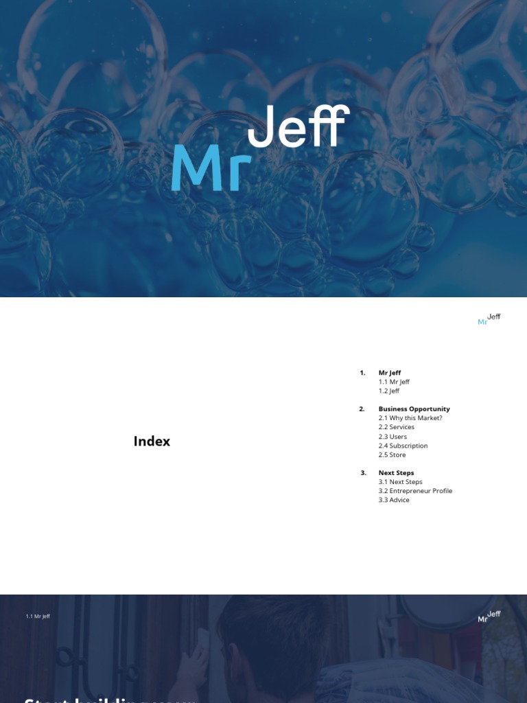 (En) MR Jeff - Ecosystem | PDF | Entrepreneurship | Business Model