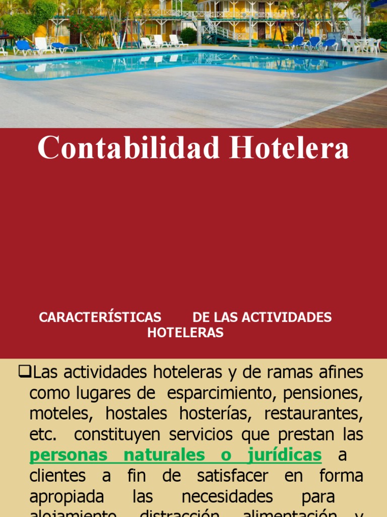 Contabilidad Hotelera | PDF | Hotel | Contabilidad