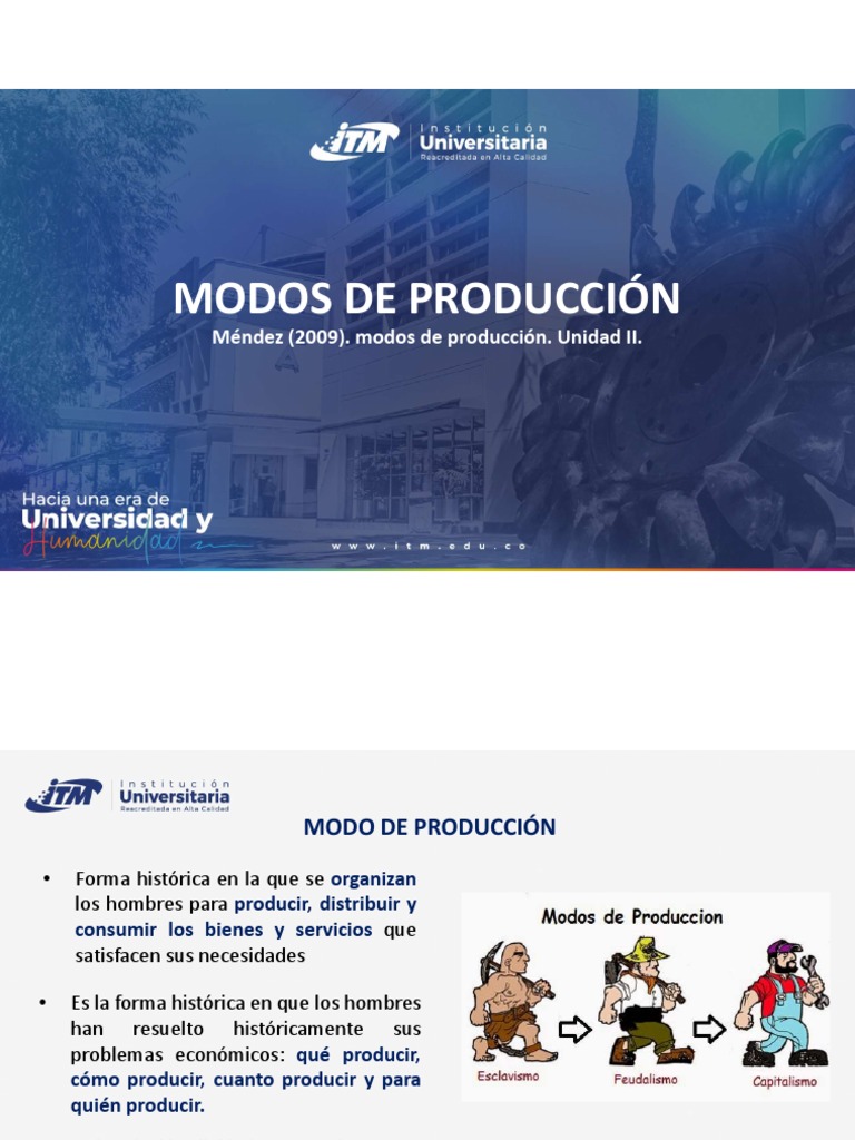Modos de Producción | Descargar gratis PDF | Capitalismo | Feudalismo