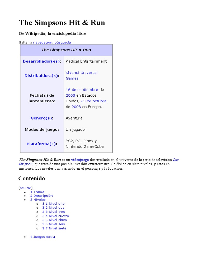 The Simpsons | PDF | Los Simpsons | Serie de televisión creada