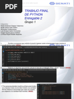 Examen Final Respuestas | PDF | Archivo de computadora | Python (lenguaje de programación)