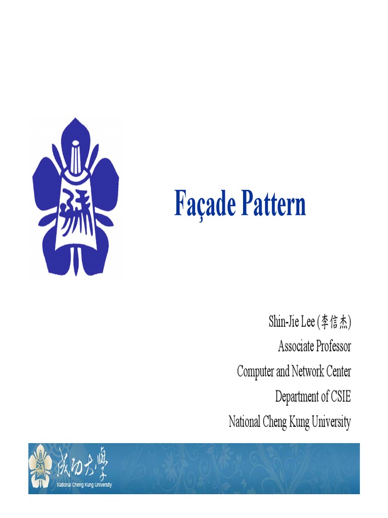 (8) Facade Pattern | PDF | Class (Computer Programming) | Method (Computer Programming)