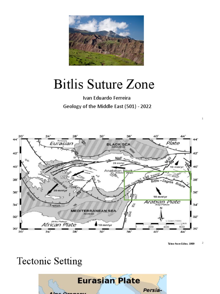 Bitlis Suture Zone | PDF | Tectonics | Structural Geology