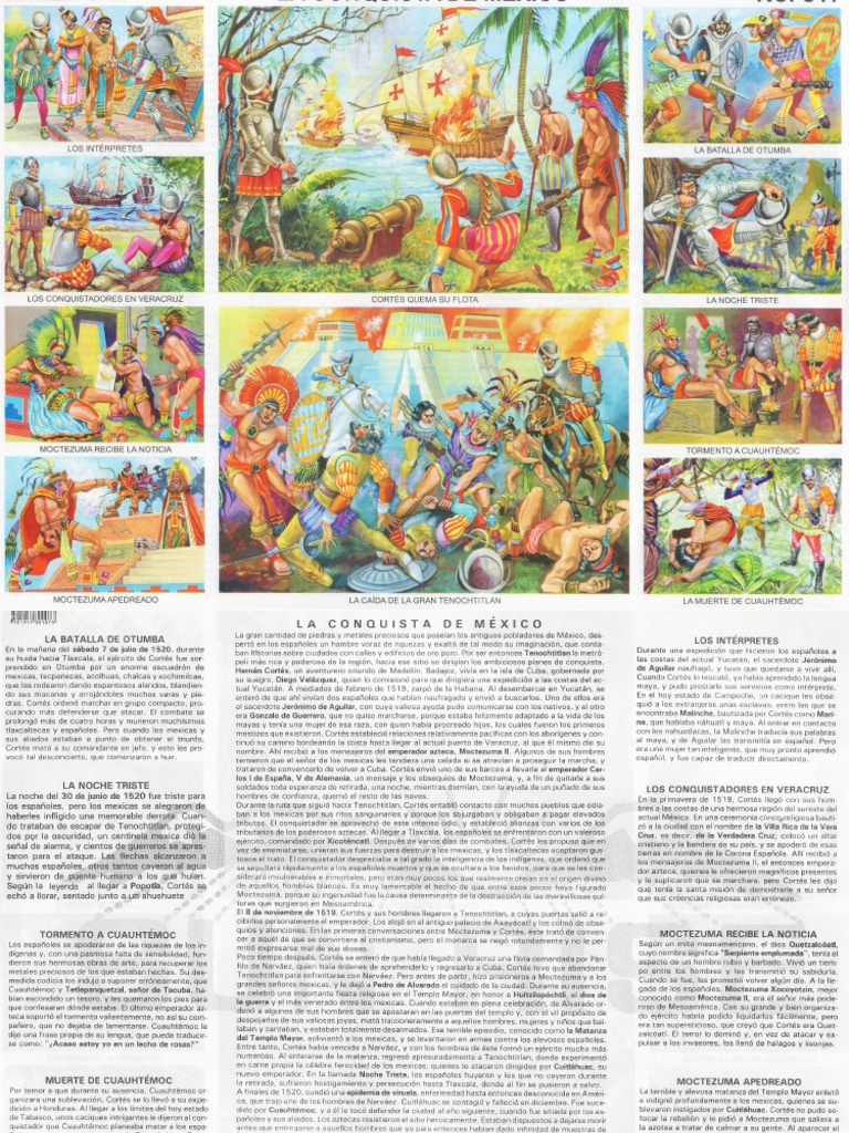 La Conquista de Mexico | PDF