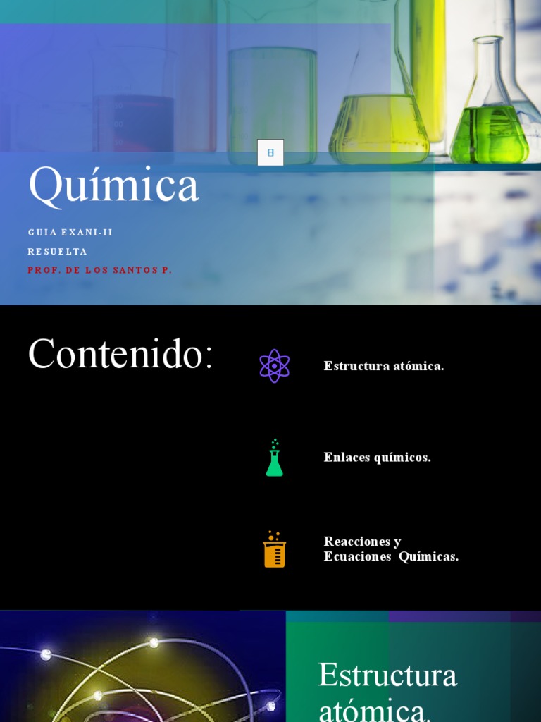 Estructura y Propiedades Atómicas | PDF | Tabla periódica | Química