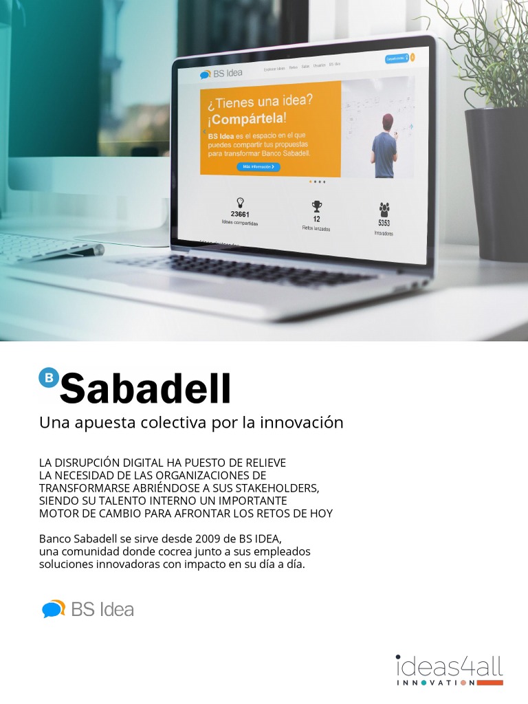 Case Study Banco Sabadell | PDF | Innovación | Crowdsourcing