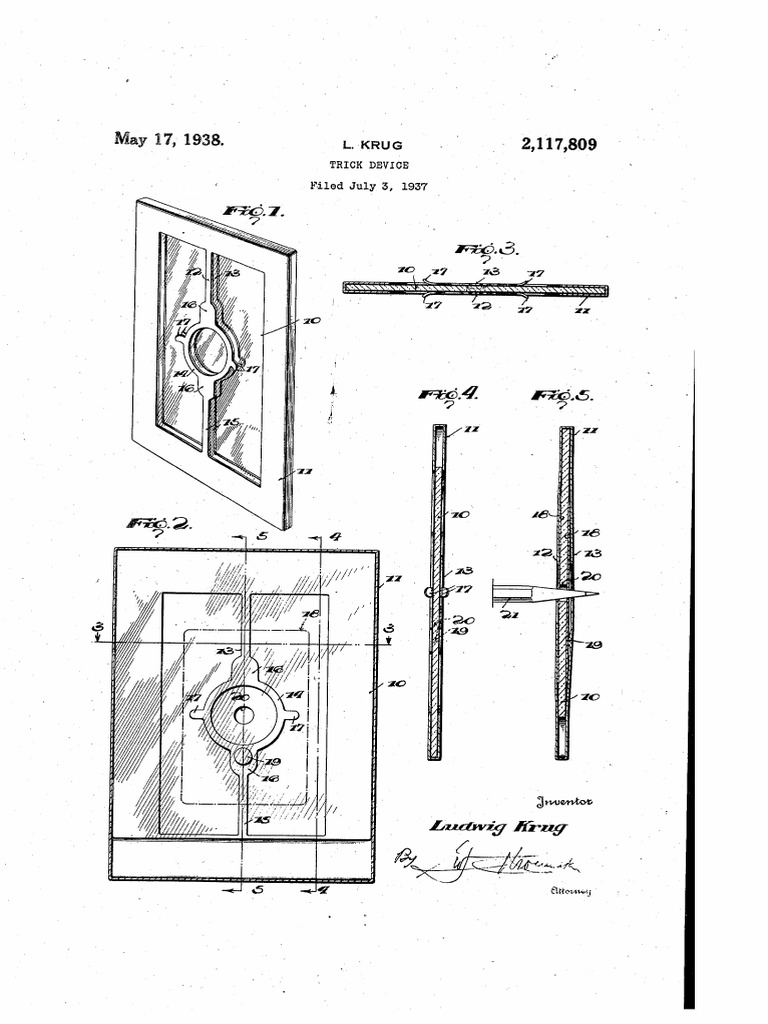Magician's Trick Device Patent | PDF