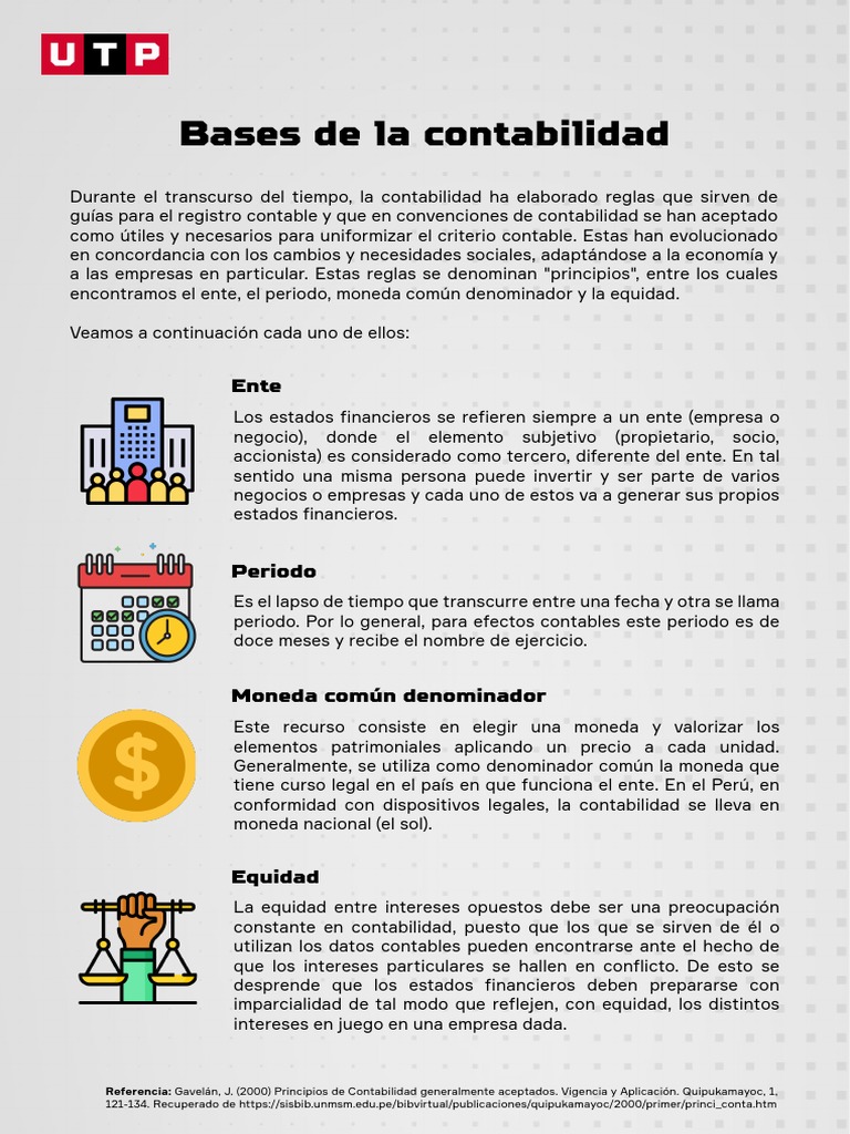 Bases de La Contabilidad | PDF | Contabilidad | Economias
