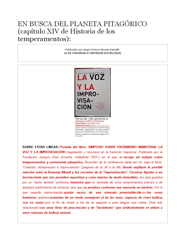 3 de Cnossos A Tartessos. en Busca Del Planeta Pitagórico. Angel Gómez ...
