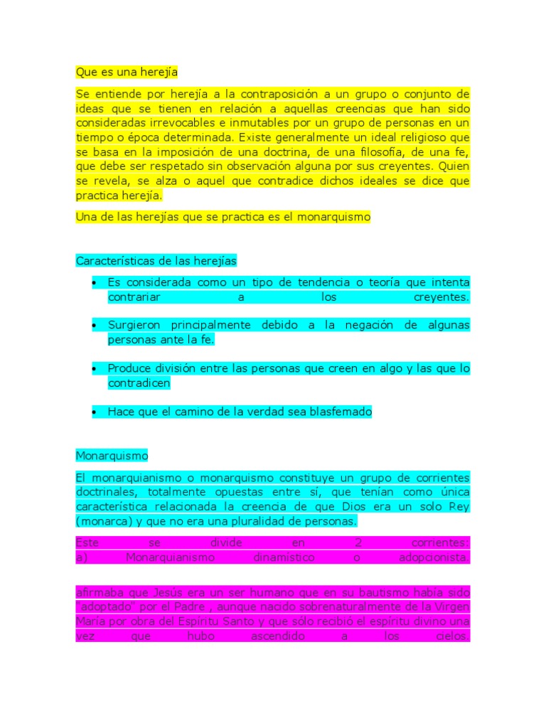 Exposicion Del Monarquismo | PDF | Creencia religiosa y doctrina | Teología