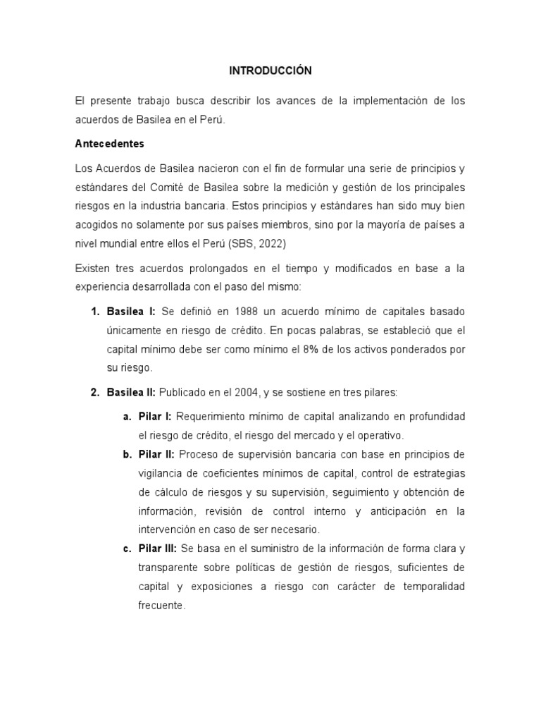 Tarea 4 - Portocarrero Gomez Kinsely | PDF | Basilea Iii | Basilea Ii